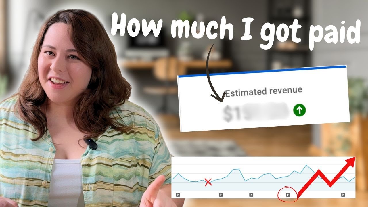 THIS Is How Much Money I Made My First Month Monetized On YouTube In ...