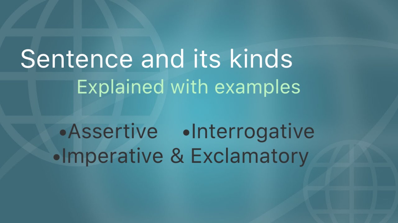 Sentence And Kinds Of Sentence Definition And Examples Of Sentences Sentence And Kinds Of Sentence Definition And Examples Of Sentences