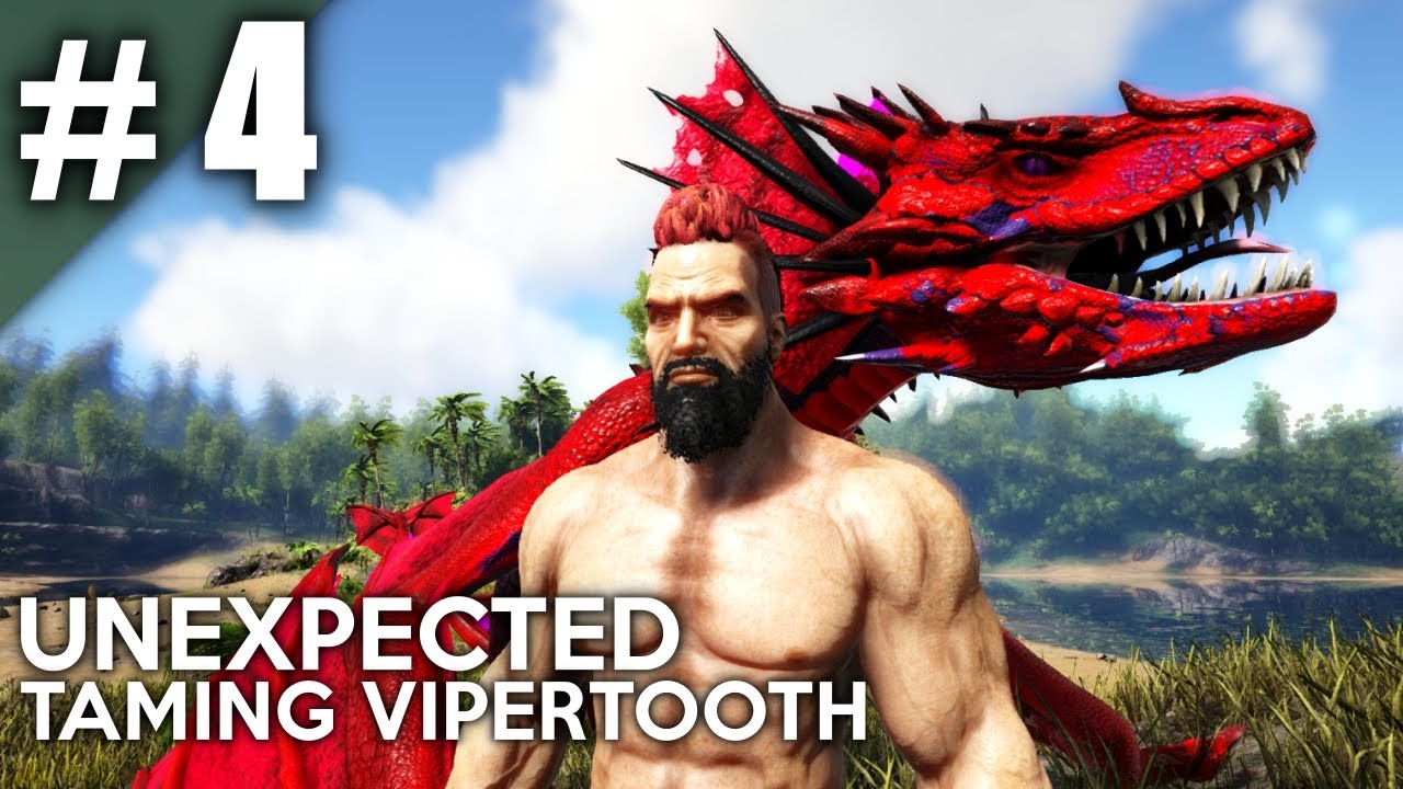 Unexpected Taming Vipertooth | ARK- The Island - PC | Majaako Gaming ...