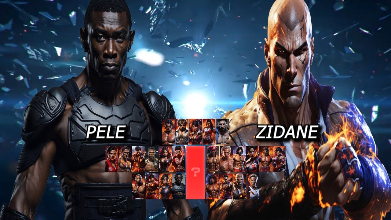 TEKKEN: CELEBRITY IRON FIST TOURNAMENT | Soccer players as Tekken ...