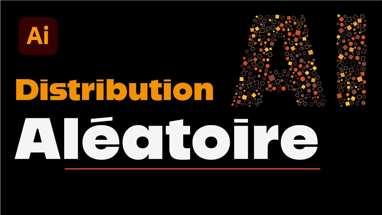 Distributions aléatoires dans Illustrator - YouTube