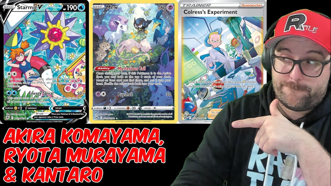 Akira Komayama, Ryota Murayama & kantaro Pokemon Card Artist Spotlight - YouTube