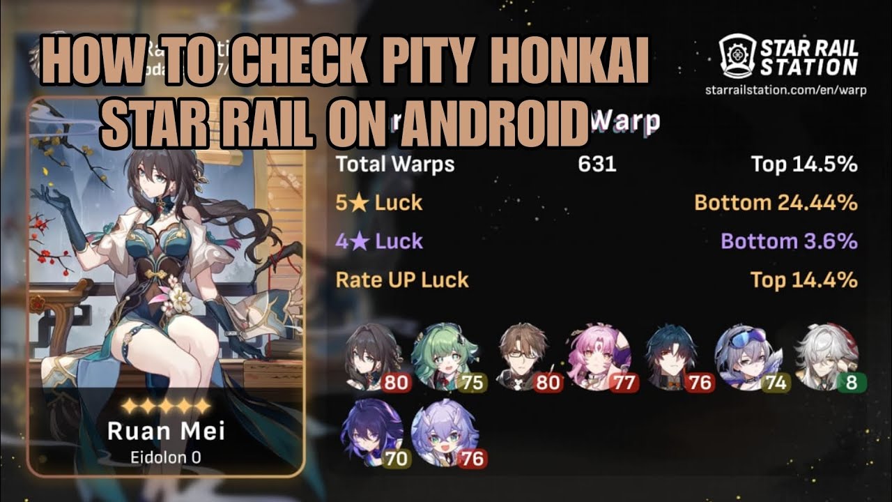 HOW TO CHECK PITY HONKAI STAR RAIL ON ANDROID - YouTube