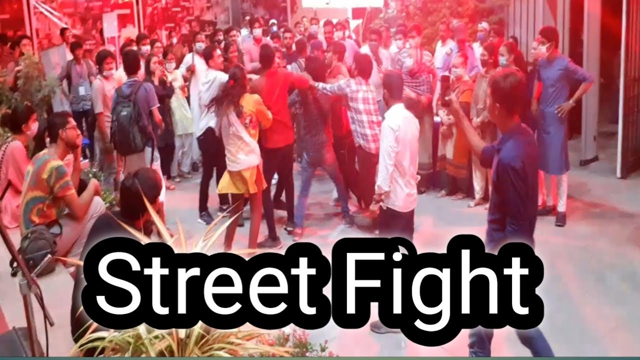 Top Street Fight | Fight Theatre play | Street fight scenes - YouTube