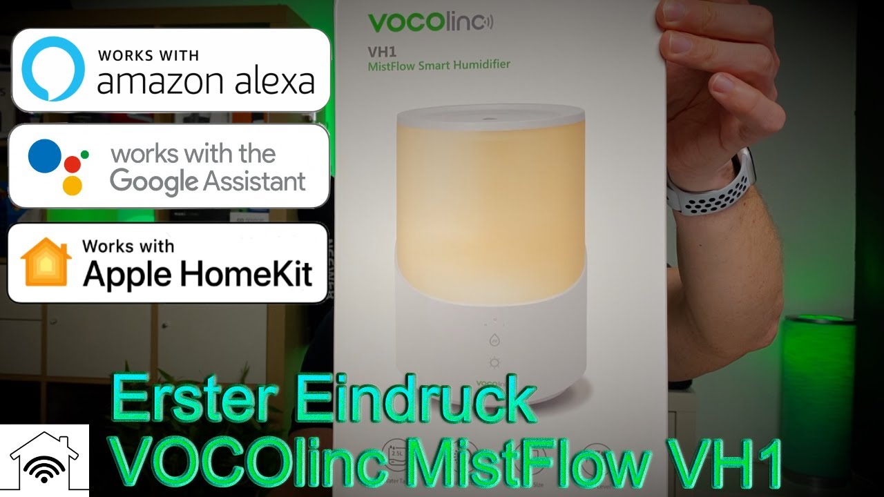 VOCOlinc MistFlow VH1 Luftbefeuchter und Diffusor - Erster Eindruck ...
