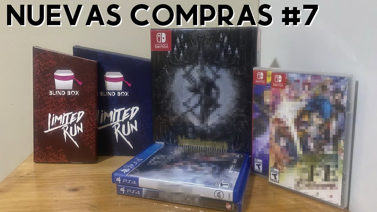 Nuevas Compras #7 | ¡Llegaron los pedidos de Limited Run Games! | Blind ...