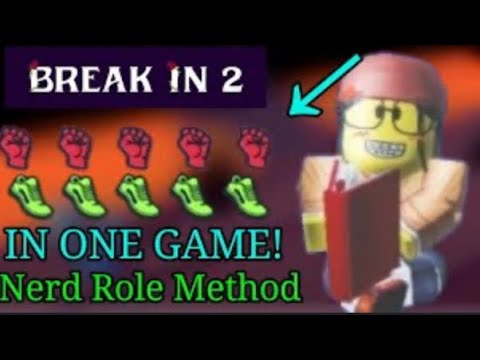 Break In 2 How to get max stats as Nerd - YouTube