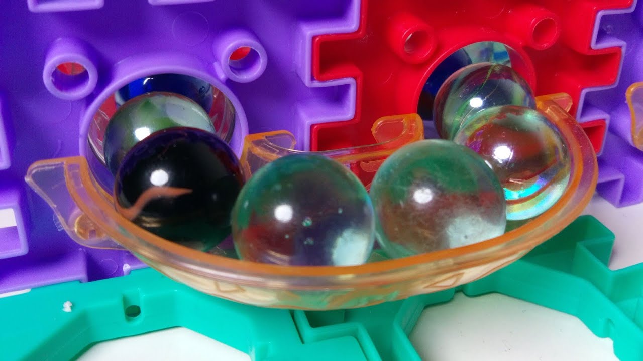 reverse fast motion marbles satisfying video .. marble run REVERSE (2 ...