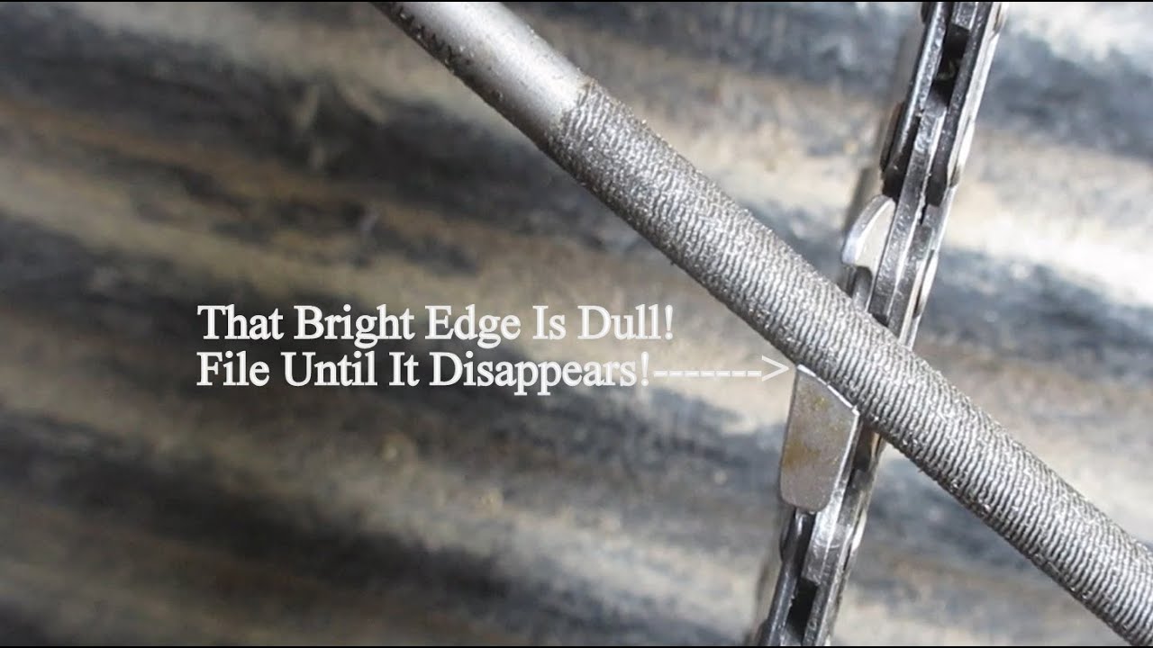 Hand Filing The 385 XP - YouTube