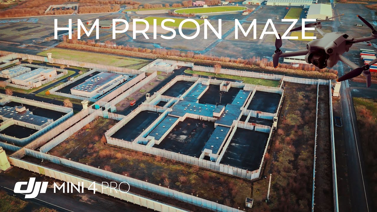 HM Prison Maze (H-Block) - DJI Mini 4 Pro Footage - YouTube