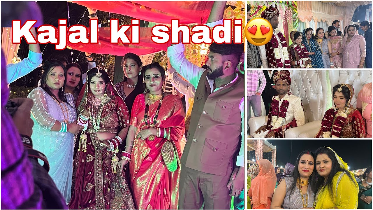 Dekhiye gujjaro ki shadi ki sari rasme #kajal ki shadi 🥰😍 - YouTube
