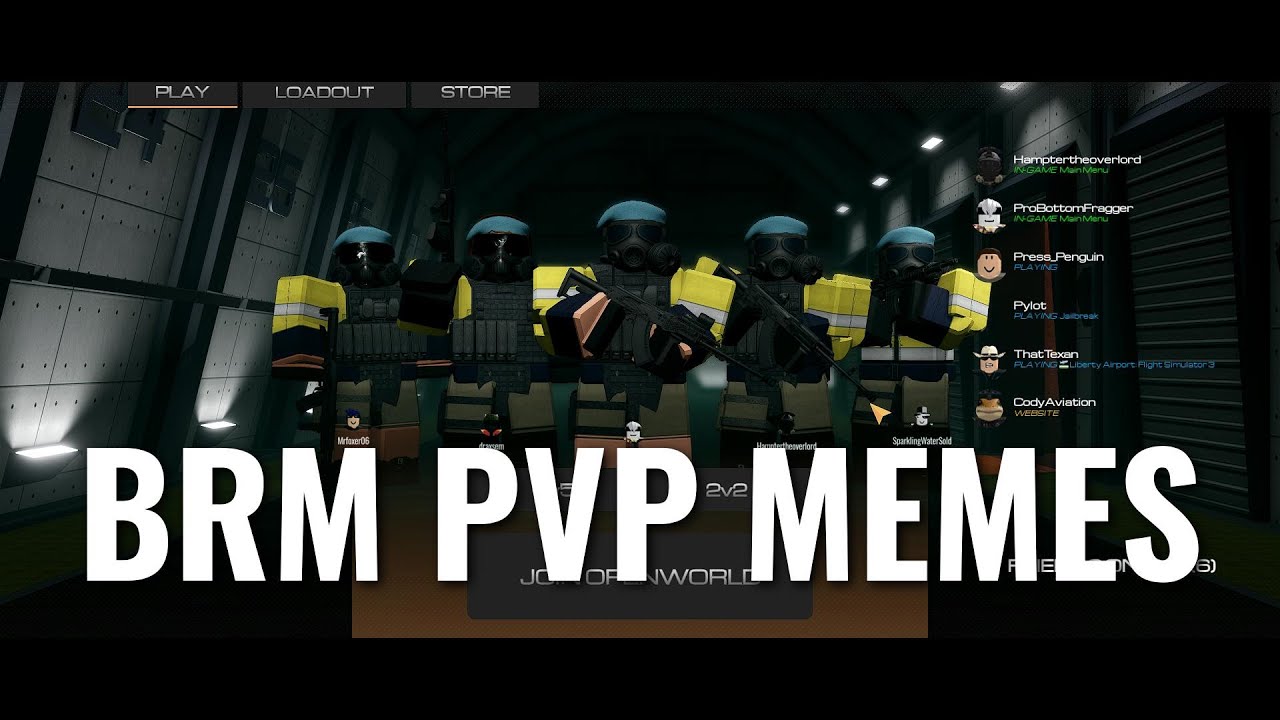 Memeing in BRM5 | BRM5 PvP - YouTube
