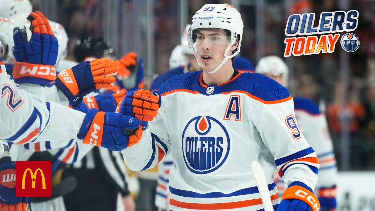 OILERS TODAY | Post-Game at VGK - YouTube
