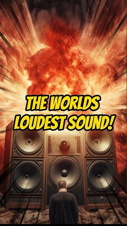 Krakatoa Volcano: The loudest sound ever recorded 🌋 #shorts #history #facts #volcano - YouTube