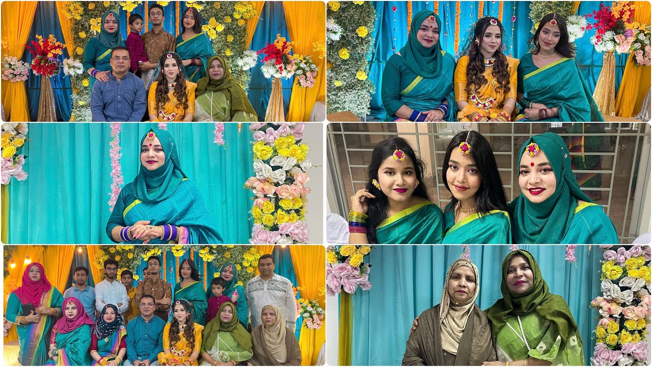 Holud ceremony | Hodul night dance | Bangladeshi wedding #wedding # ...