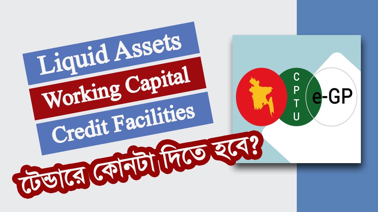 Liquid Asset or Credit Facilities | egp tender submission process | egp ...