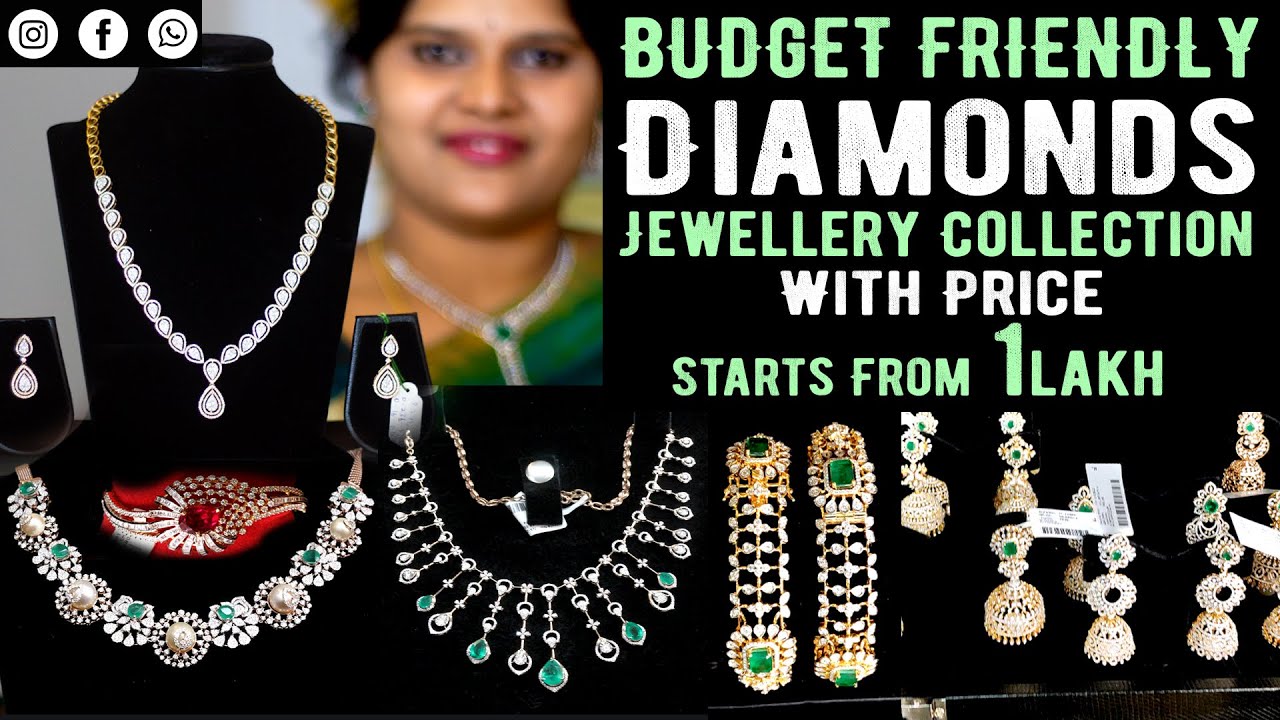 Budget Friendly Diamond jewellery | Diamond Jewellery with price | tp ...