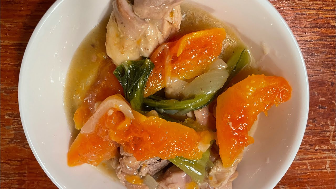 Healthy Tinolang Manok using the Saladmaster cooking pot - YouTube