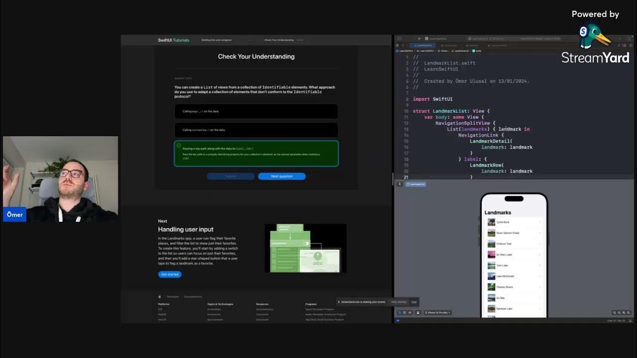 Learn Swiftui Youtube