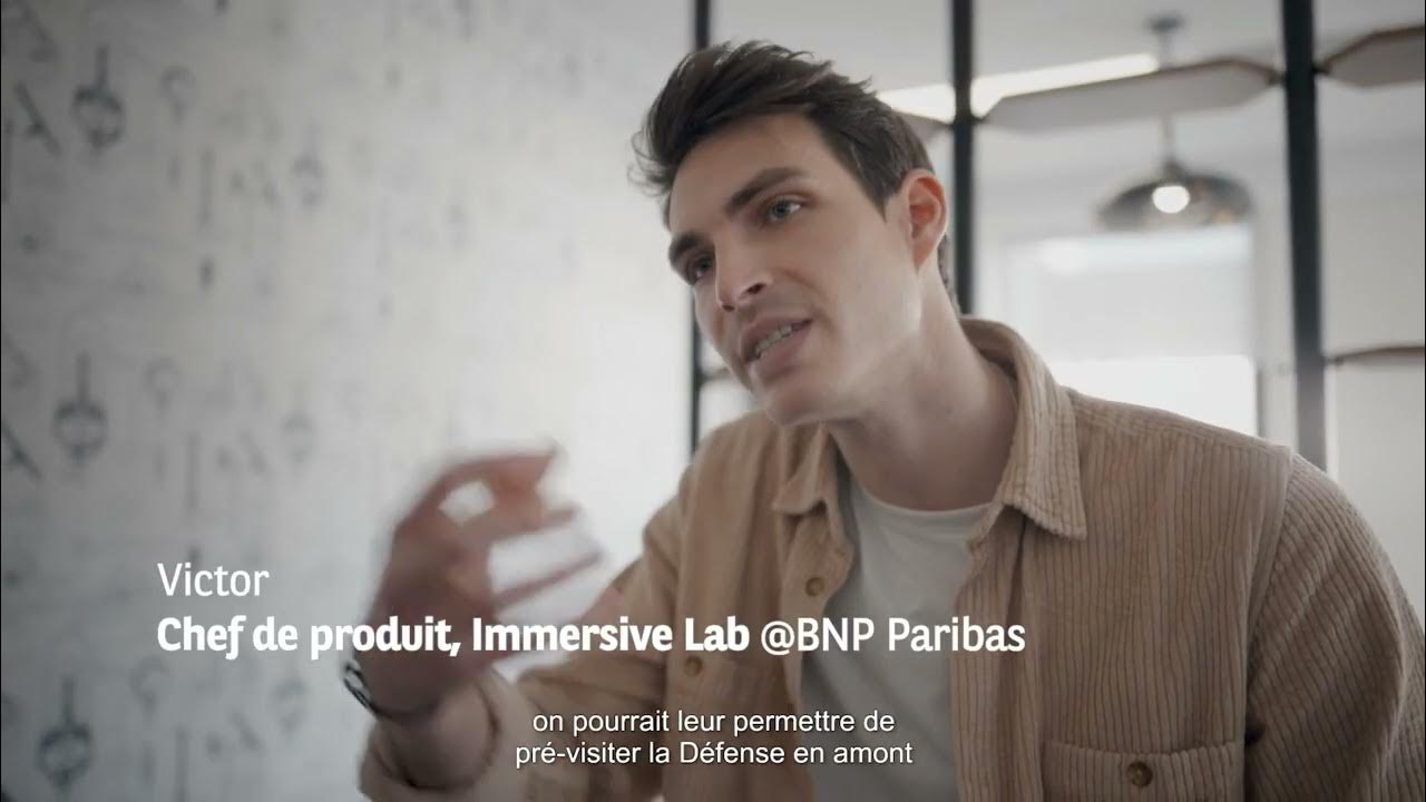 Découvrez les UNexpected Jobs de BNP Paribas avec Victor, Explorateur du Virtuel - 16/9 - YouTube