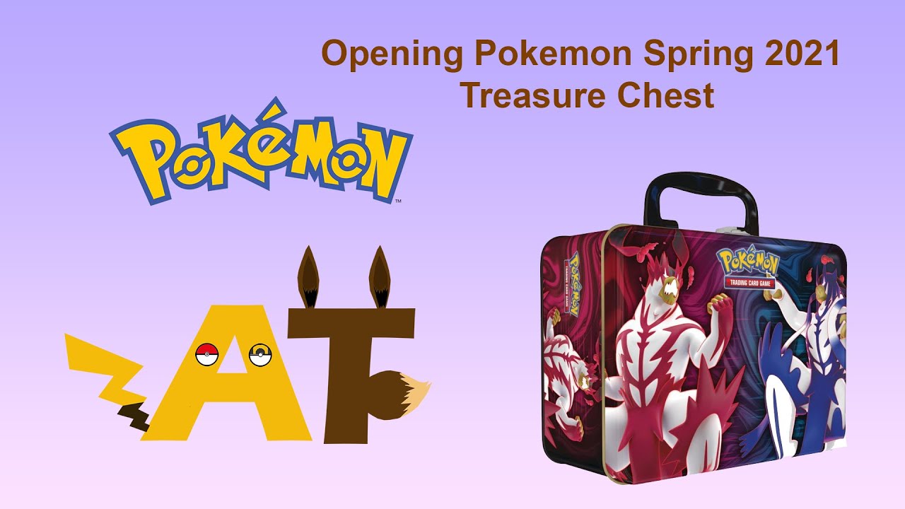 Opening Pokemon Spring 2021 Treasure Chest - YouTube