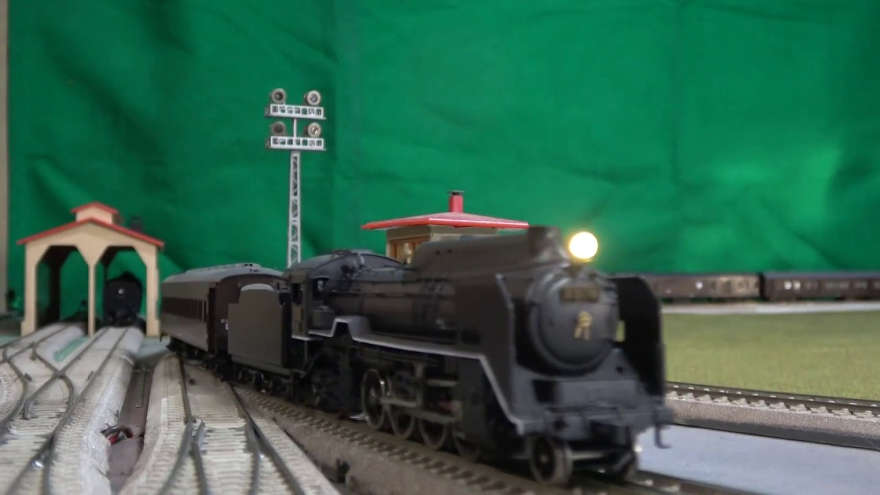 【16番(HO)】D51半流形牽引・普通列車 - YouTube