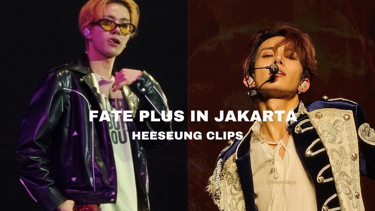 Heeseung's 'Fate Plus' Soundcheck Was Insane - YouTube