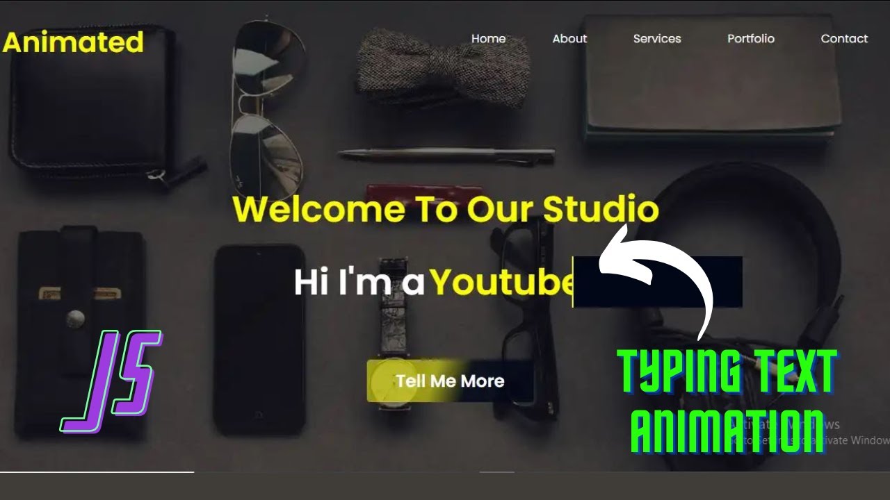 Boost Your Web Development Skills With Text Animation In Html Css And Js 4698