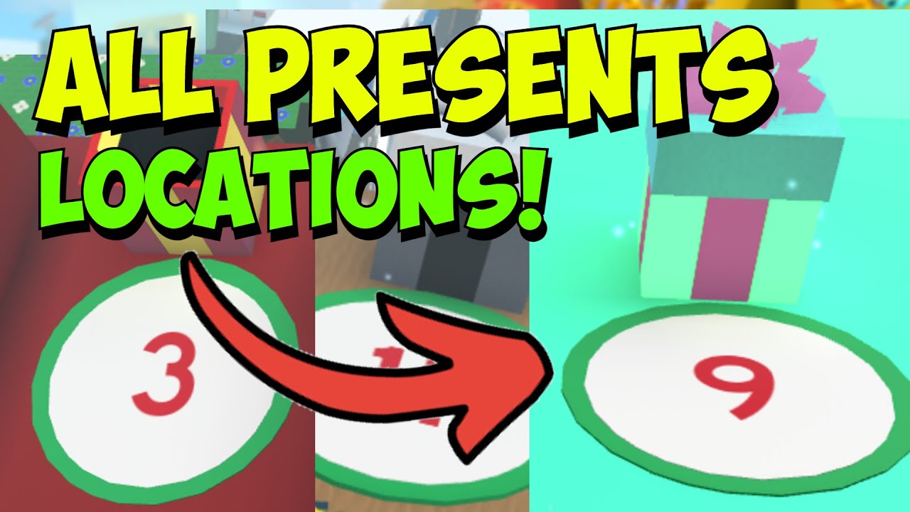 ALL Beesmas *PRESENTS* Locations! (Full GUIDE!) | Roblox Bee Swarm ...