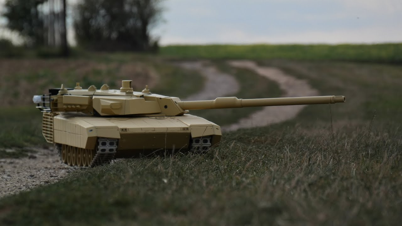 RC Tank Model Test Drive - YouTube