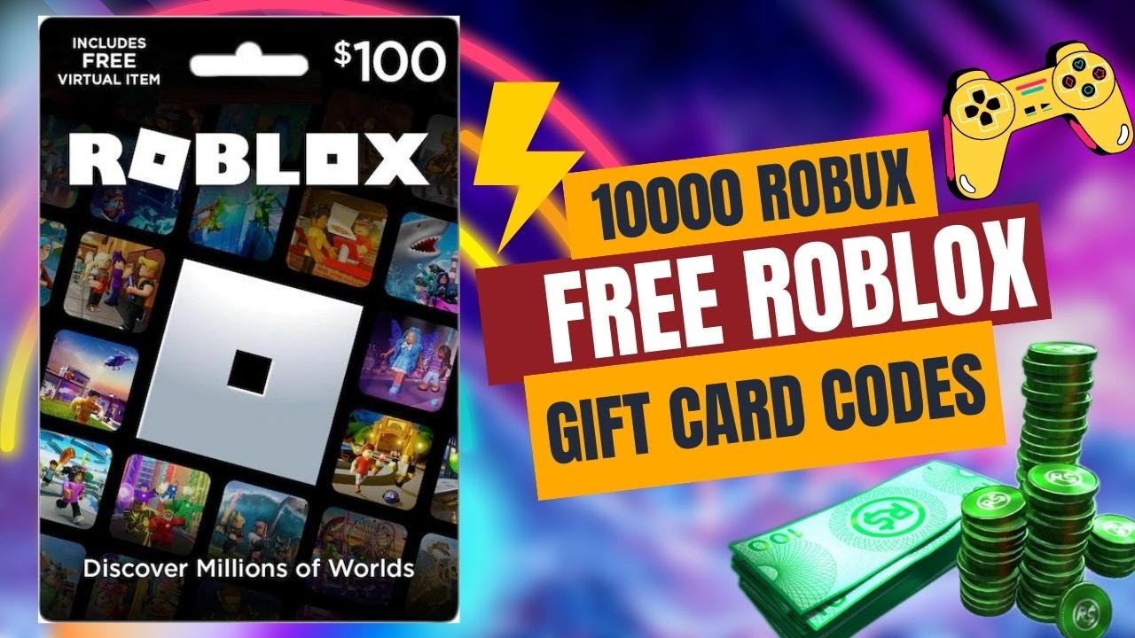 Latest version Free Roblox Gift Card Codes || Get Free 10000 Robux ...