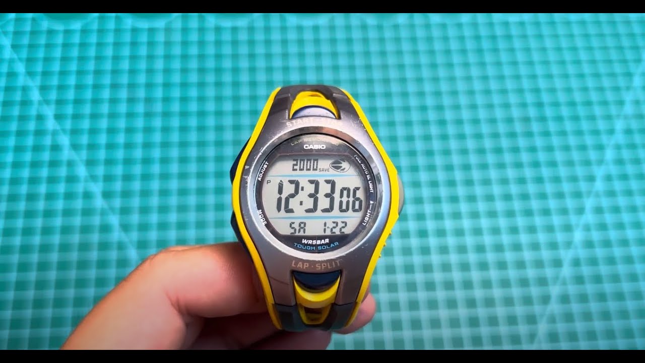 Chỉnh Giờ Đồng Hồ Casio STR-2100 (Setting Watch Casio STR-2100) - YouTube