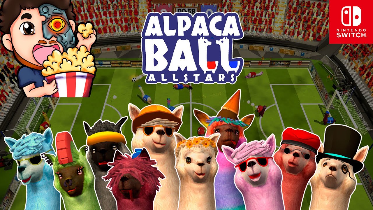 Alpaca Ball: Allstars Nintendo Switch Gameplay | TheCyberFlash - YouTube