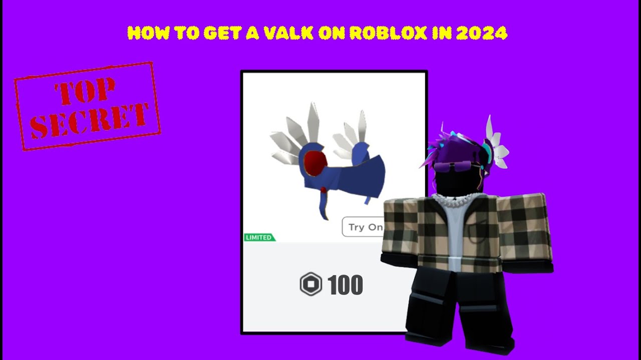 HOW TO GET A VALK ON ROBLOX IN 2024 (CHEAP!) - YouTube