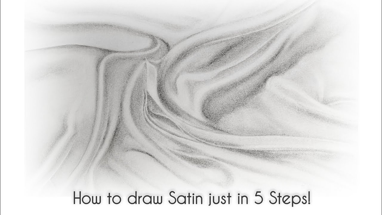 Satin textile drawing #komm_einfach_mit #drawing #texture #zeichnen # ...