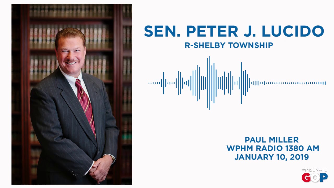 Sen. Lucido joins Paul Miller on WPHM Radio 1380 AM - YouTube