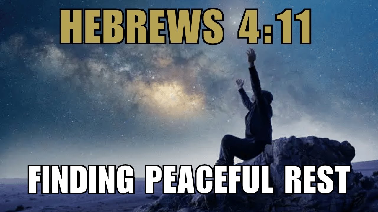 Hebrews 4 | Finding Peaceful Rest: A Night Prayer Reflecting on - YouTube