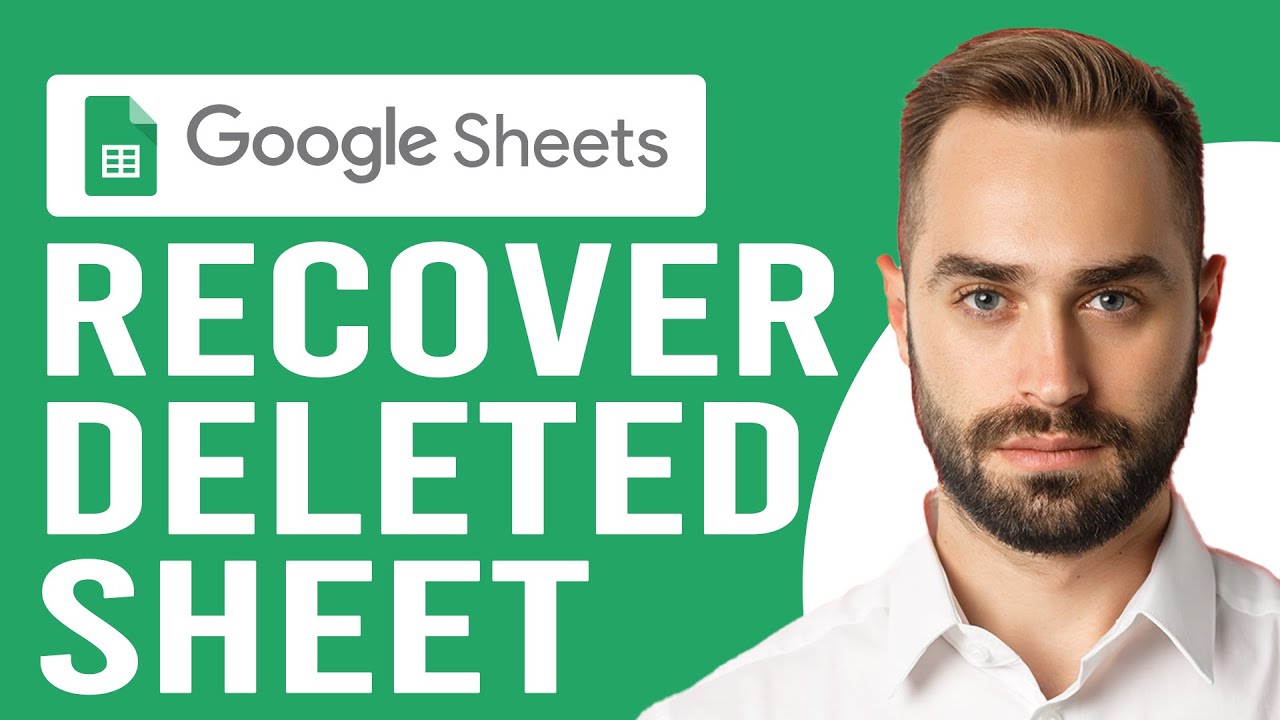 How To Recover Deleted Sheet In Google Sheets How To Restore A Deleted How To Recover Deleted Sheet In Google Sheets How To Restore A Deleted
