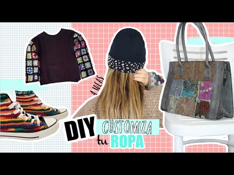Ideas DIY para customizar tu ROPA ️ | 2020 - YouTube