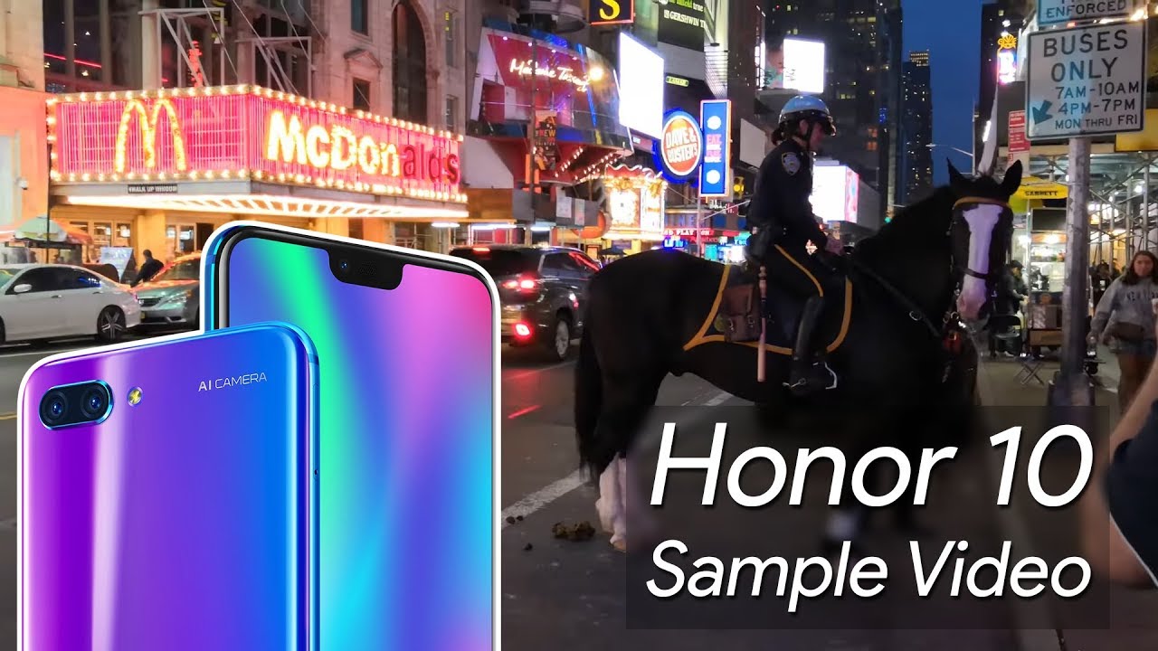 Honor 10 Sample Video