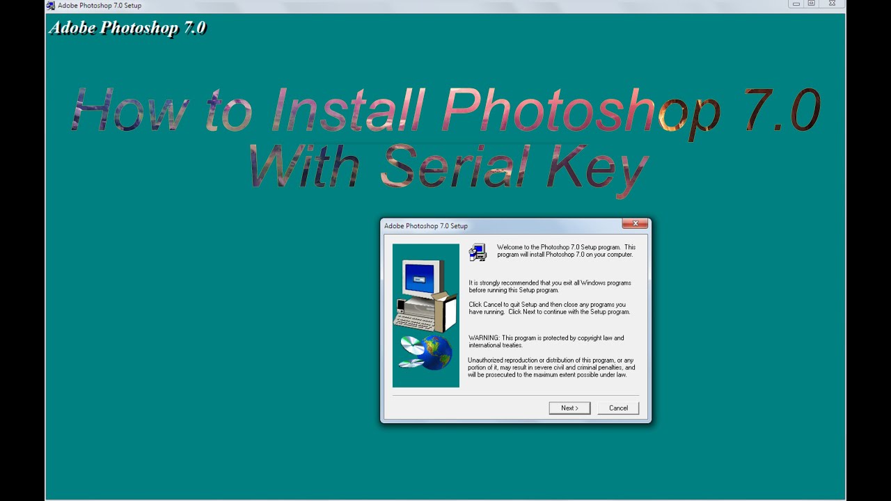 How to Install Photoshop - YouTube