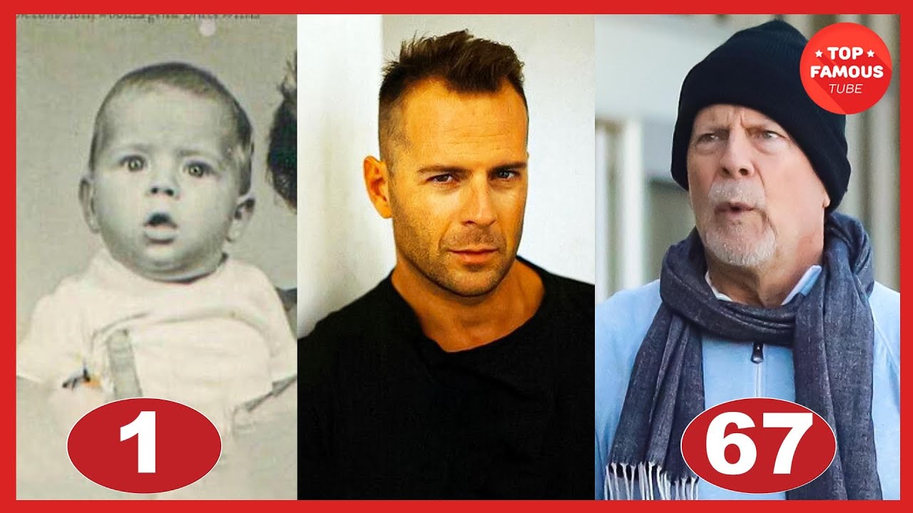 Bruce Willis Then And Now