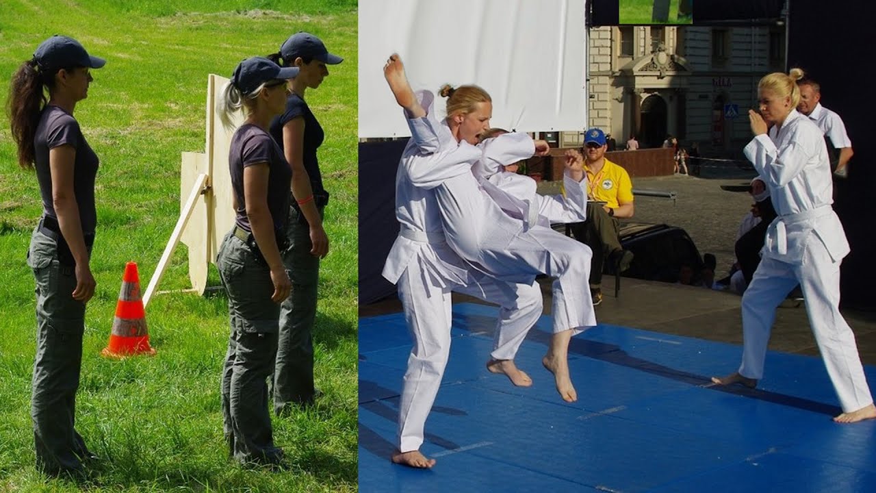 Women Bodyguard and Security training and showreel - YouTube