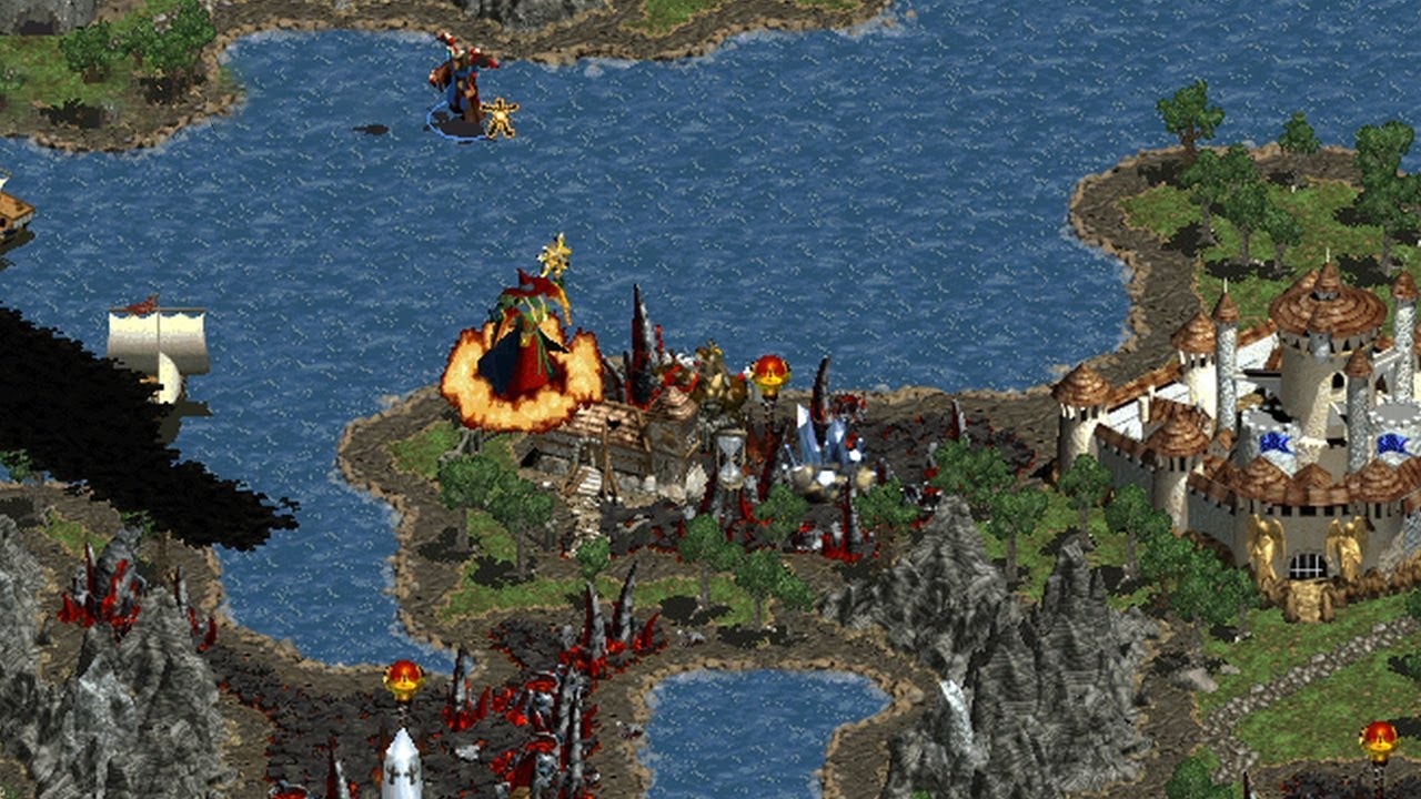 Демони.The sacrificial blade (2) Той самий замок Disciples Sacred Lands ...