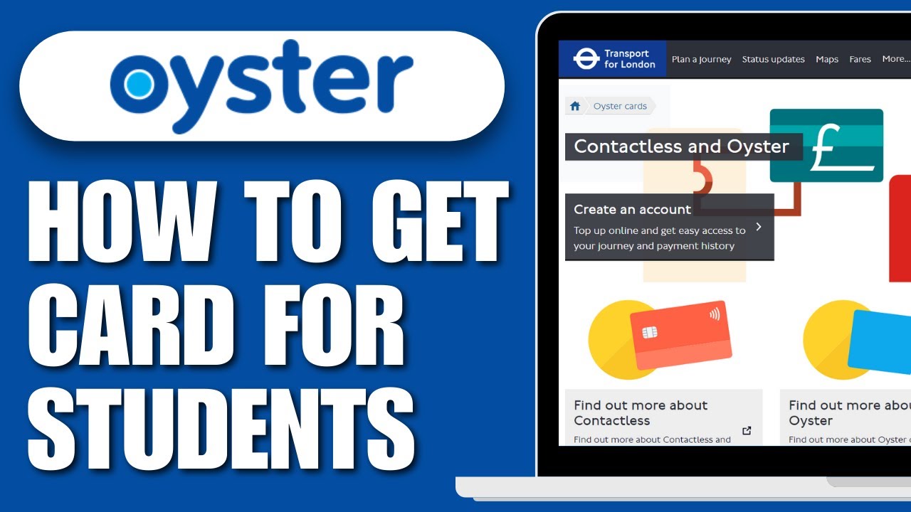 How To Get Oyster Card For Students - YouTube