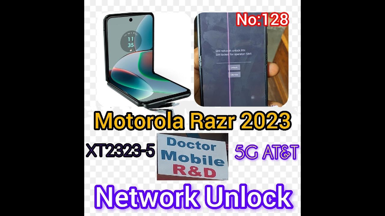 Motorola Razr 2023 XT2323-5 Network Unlock - YouTube