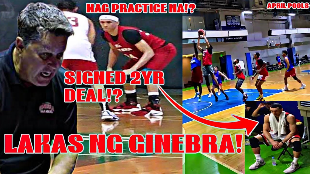 CHRIS ELLIS IBINALIK NA NG GINEBRA, SIGNED 2YR DEAL!? NAG ENSAYO NA ANG ...