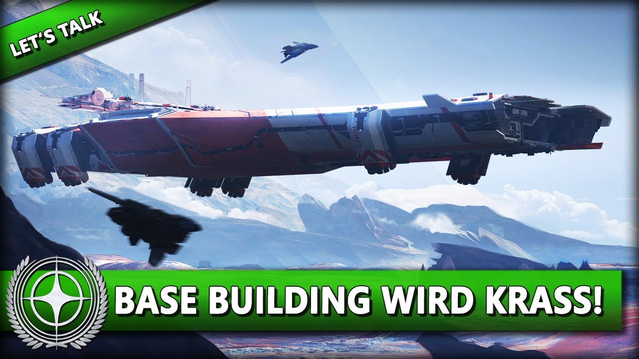 STAR CITIZEN [Let's Talk] 🎧 BASE BUILDING, PERSISTENZ & SERVER MESHING ...