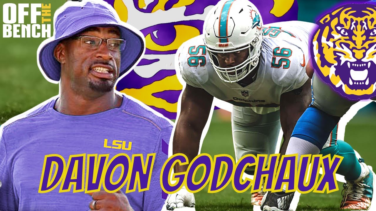 Davon Godchaux says LSU's Andre Carter is a Master Technician - YouTube