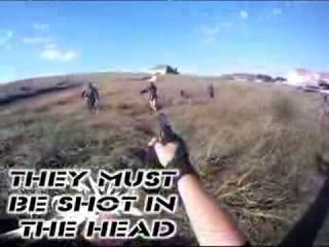 First Person Airsoft "Zombies Match" filmed with Gopro HD Hero - YouTube